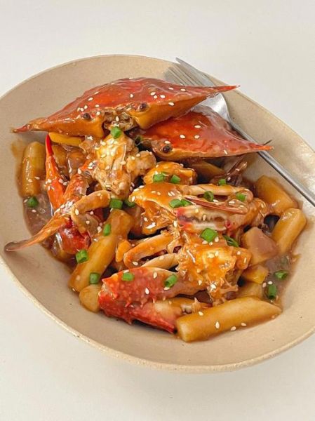 毛蟹炒年糕怎么做_毛蟹炒年糕年糕软不软-第3张图片-山城妙识