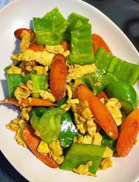 火腿肠炒鸡蛋怎么炒好吃_火腿肠炒鸡蛋的家常做法-第1张图片-山城妙识