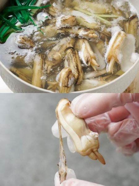 蛏子怎么清洗_蛏子的家常做法-第3张图片-山城妙识