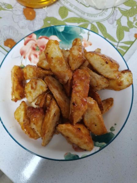 拔丝山药的家常做法_拔丝山药怎么熬糖-第1张图片-山城妙识