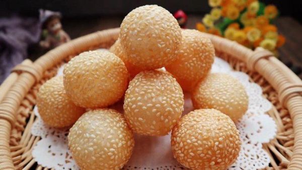 正宗糯米麻团的做法_怎么炸空心不裂-第2张图片-山城妙识