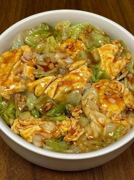 包菜炒鸡蛋怎么做_包菜炒鸡蛋的家常做法-第2张图片-山城妙识