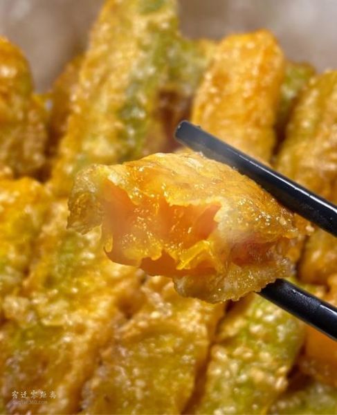 炸南瓜怎么做_炸南瓜条酥脆不回软-第3张图片-山城妙识