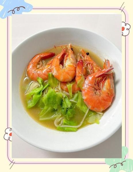 鲜虾面怎么做_鲜虾面汤底如何熬出奶白色-第3张图片-山城妙识 鲜虾面怎么做_鲜虾面汤底如何熬出奶白色-第3张图片-山城妙识