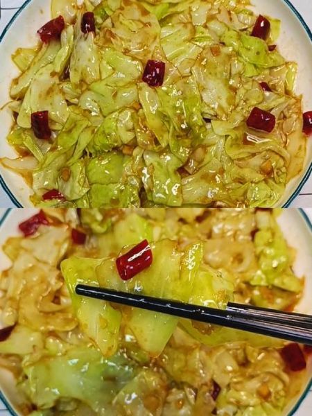 酸辣包菜怎么炒才脆_酸辣包菜家常做法步骤-第1张图片-山城妙识