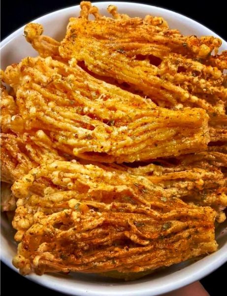 炸金针菇怎么做才酥脆_金针菇用面粉还是淀粉-第1张图片-山城妙识 炸金针菇怎么做才酥脆_金针菇用面粉还是淀粉-第1张图片-山城妙识