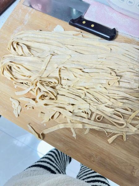 芝麻叶面条怎么做_芝麻叶面条的家常做法-第3张图片-山城妙识