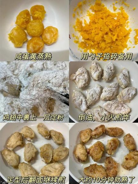 蛋黄鸡翅怎么做_咸蛋黄鸡翅做法步骤-第2张图片-山城妙识