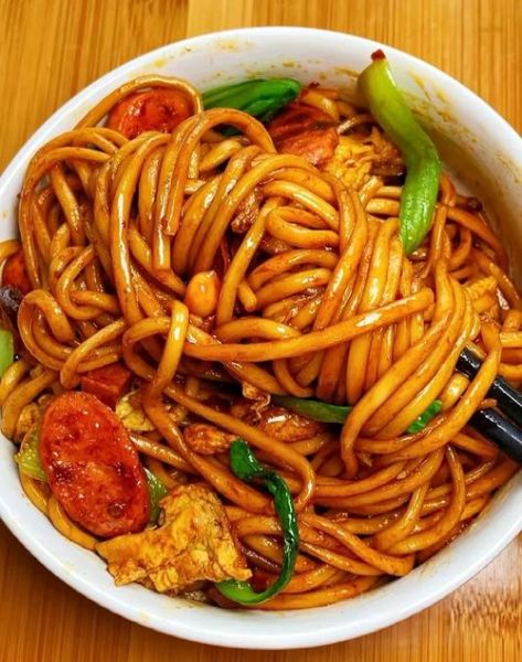 炒拉条怎么炒才好吃_家常炒拉条做法步骤-第1张图片-山城妙识