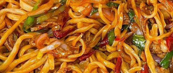 干煸炒面怎么做_家常干煸炒面做法步骤-第1张图片-山城妙识