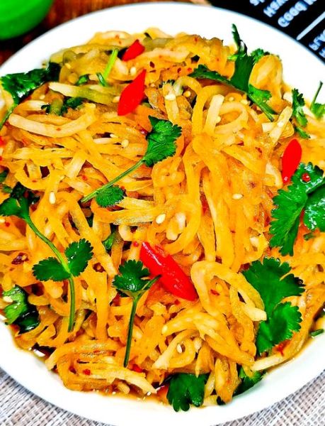 凉拌萝卜丝怎么做好吃_凉拌萝卜丝用哪种萝卜更脆-第1张图片-山城妙识 凉拌萝卜丝怎么做好吃_凉拌萝卜丝用哪种萝卜更脆-第1张图片-山城妙识