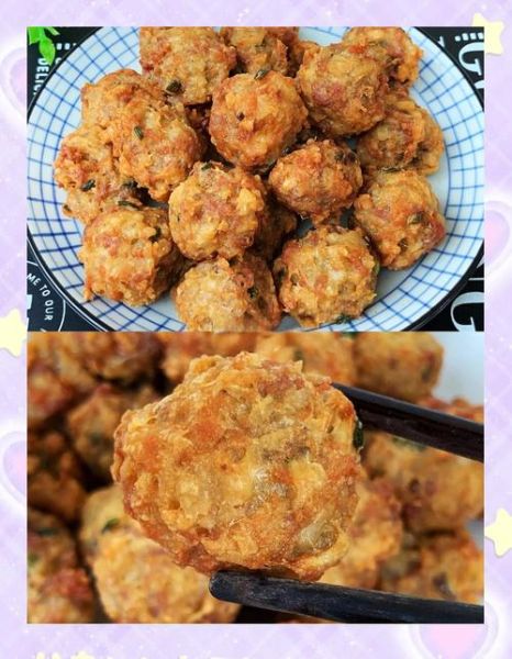 莲藕丸子怎么做_莲藕丸子家常做法-第3张图片-山城妙识