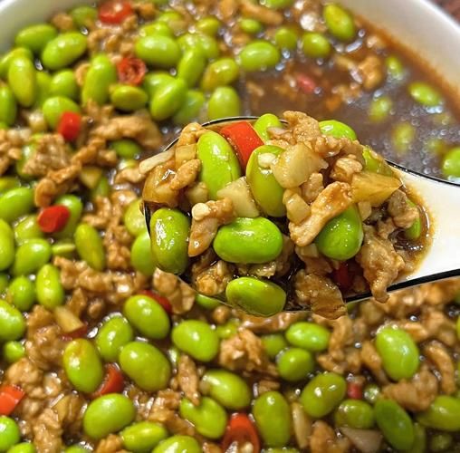 毛豆炒肉丝怎么炒才入味_毛豆炒肉丝家常做法-第1张图片-山城妙识