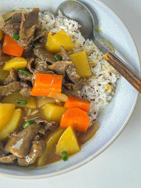 牛肉咖喱饭怎么做好吃_家常牛肉咖喱饭做法-第3张图片-山城妙识