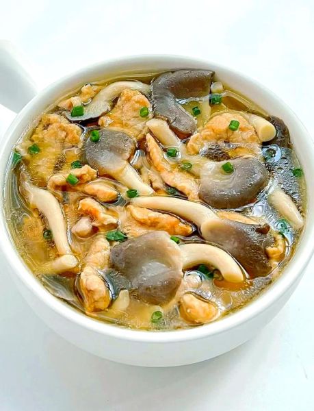 平菇肉片汤怎么做_平菇肉片汤的做法窍门-第2张图片-山城妙识