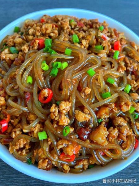 肉末粉条怎么炒不粘锅_肉末粉条家常做法-第2张图片-山城妙识