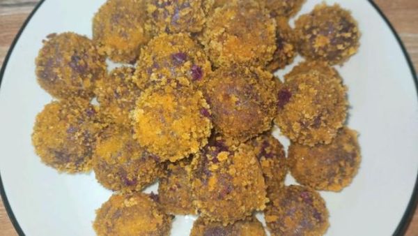 紫薯丸子怎么做_紫薯丸子要蒸多久才熟-第3张图片-山城妙识