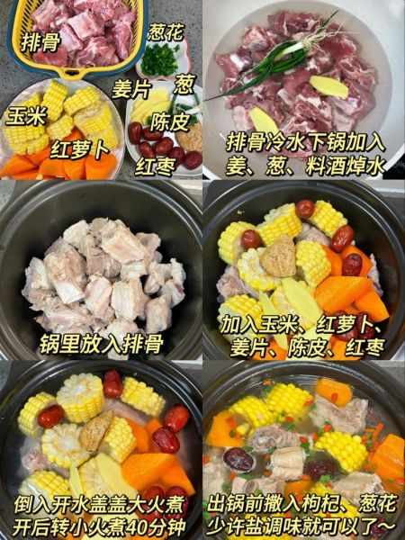 玉米萝卜排骨汤的做法_排骨汤怎么炖才白-第3张图片-山城妙识