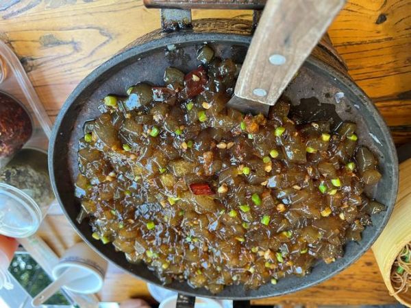 煎凉粉怎么不粘锅_家常煎凉粉做法-第1张图片-山城妙识