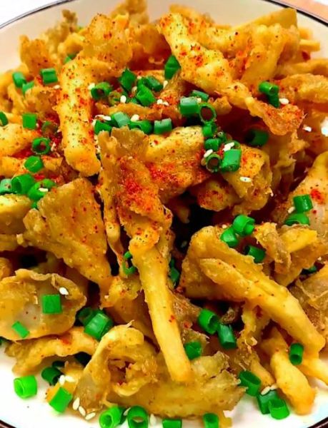 椒盐蘑菇怎么做_椒盐蘑菇的家常做法-第1张图片-山城妙识 椒盐蘑菇怎么做_椒盐蘑菇的家常做法-第1张图片-山城妙识