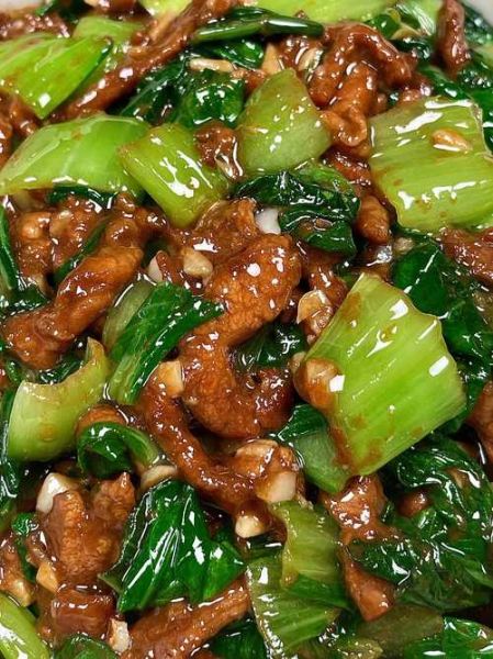肉炒青菜怎么炒好吃_肉炒青菜的家常做法-第1张图片-山城妙识