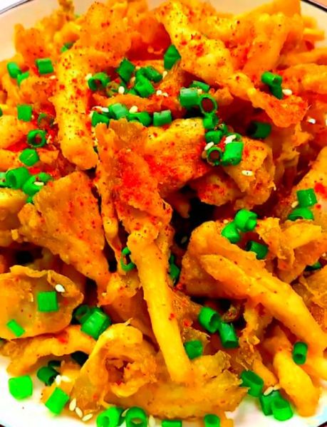 椒盐蘑菇怎么做_椒盐蘑菇酥脆技巧-第1张图片-山城妙识 椒盐蘑菇怎么做_椒盐蘑菇酥脆技巧-第1张图片-山城妙识