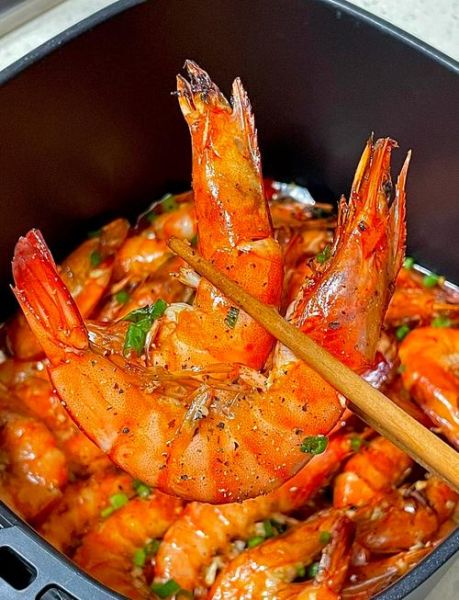 空气炸锅烤虾怎么做_空气炸锅烤虾温度和时间-第1张图片-山城妙识