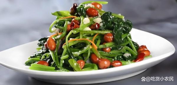 陈醋菠菜花生米怎么做_凉拌陈醋菠菜花生米技巧-第1张图片-山城妙识
