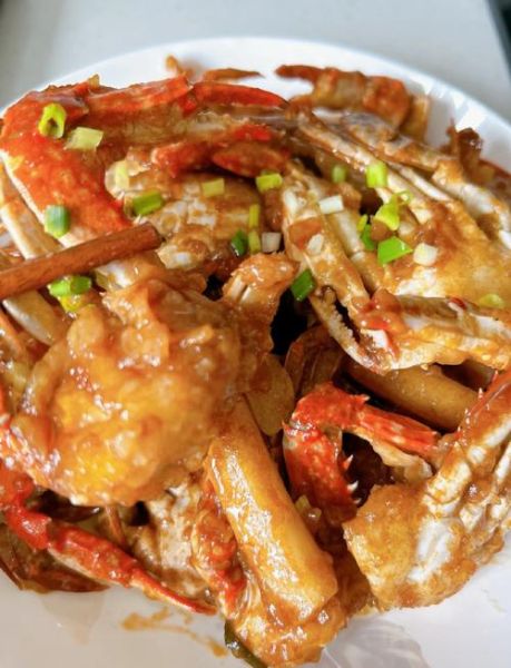 年糕炒蟹怎么做_年糕炒蟹家常做法-第1张图片-山城妙识