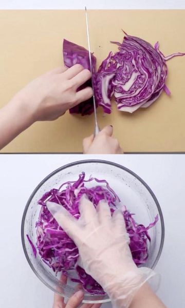 紫甘蓝凉拌怎么做好吃_紫甘蓝凉拌要不要焯水-第3张图片-山城妙识 紫甘蓝凉拌怎么做好吃_紫甘蓝凉拌要不要焯水-第3张图片-山城妙识