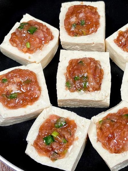 豆腐夹肉馅怎么做_豆腐夹肉馅的家常做法-第1张图片-山城妙识