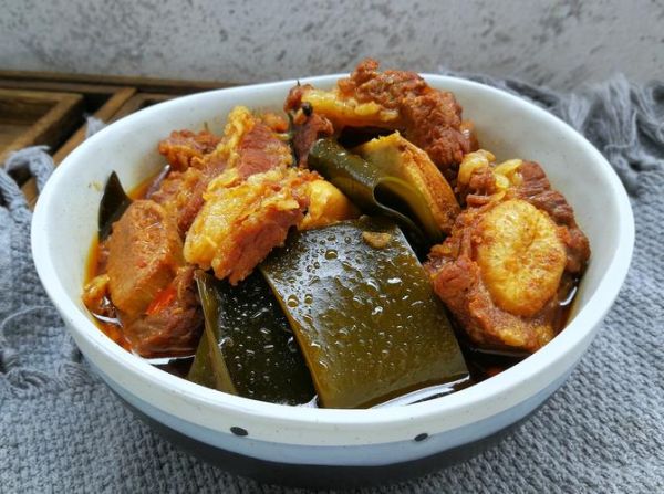 海带炖肉怎么做_海带炖肉的家常做法-第2张图片-山城妙识