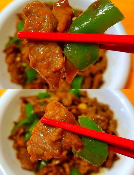 牛肉炒青椒怎么炒才嫩_牛肉炒青椒的家常做法-第2张图片-山城妙识