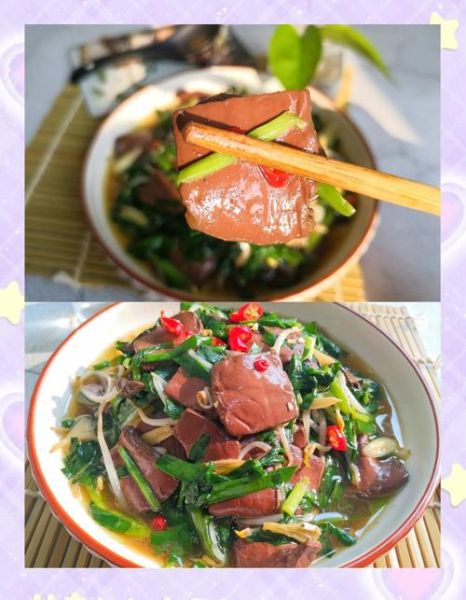 韭菜炒鸭血怎么做_鸭血炒韭菜要不要焯水-第2张图片-山城妙识 韭菜炒鸭血怎么做_鸭血炒韭菜要不要焯水-第2张图片-山城妙识