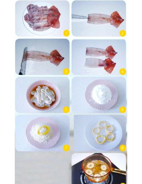 鱿鱼圈怎么炸才酥脆_家常鱿鱼圈做法步骤-第2张图片-山城妙识