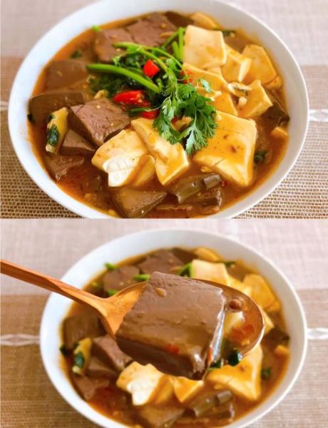 鸭血豆腐怎么做好吃_家常鸭血豆腐的做法-第1张图片-山城妙识 鸭血豆腐怎么做好吃_家常鸭血豆腐的做法-第1张图片-山城妙识