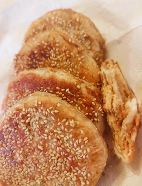 麻酱烧饼怎么做_麻酱烧饼配方比例-第3张图片-山城妙识