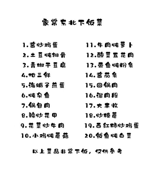 东北家常菜菜谱大全_东北菜怎么做才够味-第1张图片-山城妙识 东北家常菜菜谱大全_东北菜怎么做才够味-第1张图片-山城妙识
