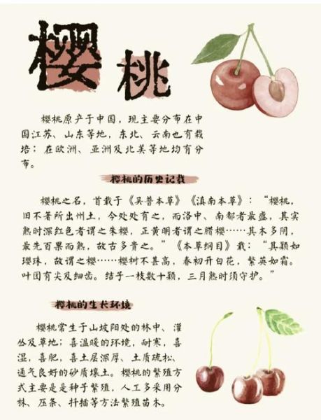 樱桃的功效与作用有哪些_樱桃营养价值高吗-第1张图片-山城妙识