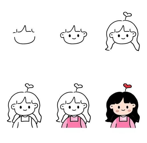 儿童简笔画大全图片简单又好看_如何快速学会-第1张图片-山城妙识