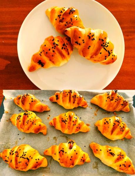 蛋挞皮做牛角面包怎么做_蛋挞皮牛角面包简单做法-第1张图片-山城妙识