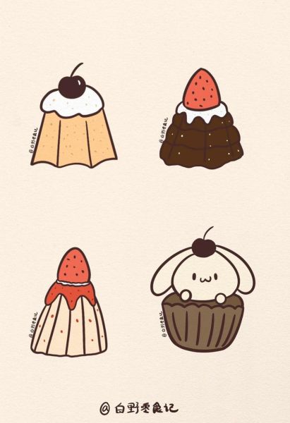 夏日甜品简笔画怎么画_简笔画教程-第3张图片-山城妙识 夏日甜品简笔画怎么画_简笔画教程-第3张图片-山城妙识
