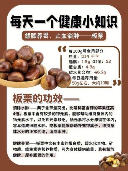 板栗的营养价值及功效_吃板栗会上火吗-第1张图片-山城妙识
