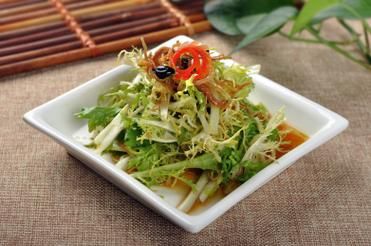 丁香鱼拌苦菊怎么做_苦菊要不要焯水-第3张图片-山城妙识