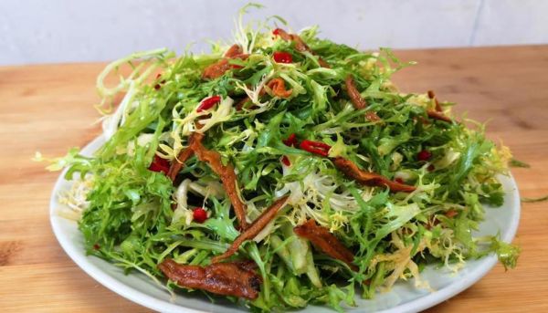 丁香鱼拌苦菊怎么做_苦菊要不要焯水-第1张图片-山城妙识