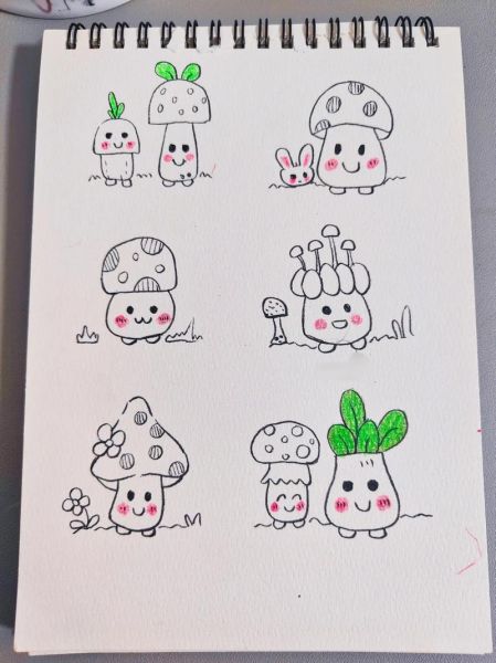 蘑菇图片大全儿童画_如何画蘑菇简笔画-第3张图片-山城妙识 蘑菇图片大全儿童画_如何画蘑菇简笔画-第3张图片-山城妙识