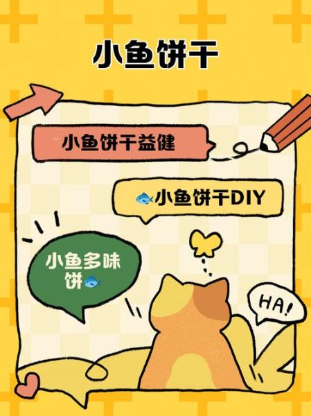 小鱼饼干怎么画_小鱼饼干简笔画步骤-第1张图片-山城妙识