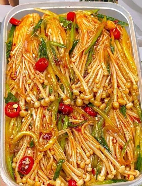 黄瓜拌金针菇怎么做_黄瓜拌金针菇的家常做法-第1张图片-山城妙识 黄瓜拌金针菇怎么做_黄瓜拌金针菇的家常做法-第1张图片-山城妙识