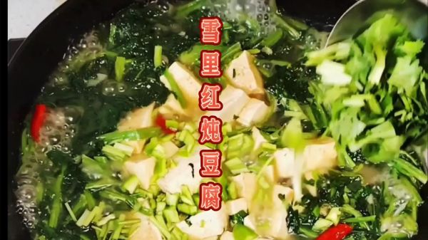 雪里红炖豆腐怎么做_雪里红炖豆腐的家常做法-第1张图片-山城妙识