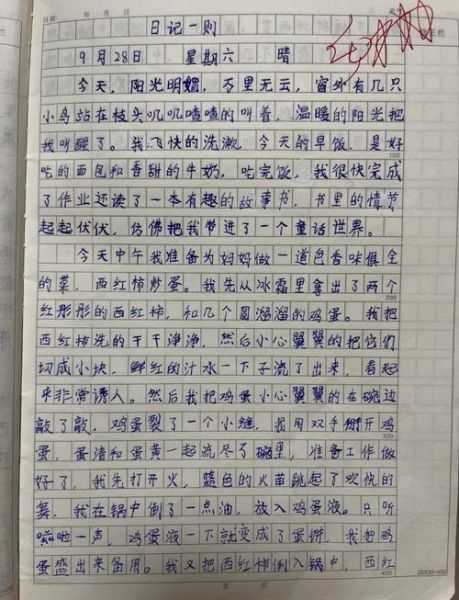 鸡蛋炒西红柿怎么做才好吃_小学生作文写作技巧-第3张图片-山城妙识